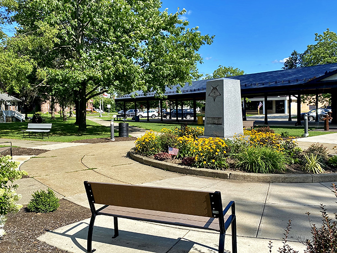 Olean's downtown strip &ndash; where the buildings have more character than a Woody Allen film and the prices are stuck in the 1990s.