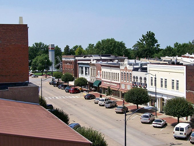 Pella's charming main street feels like stepping into a storybook where Dutch heritage blooms year-round.