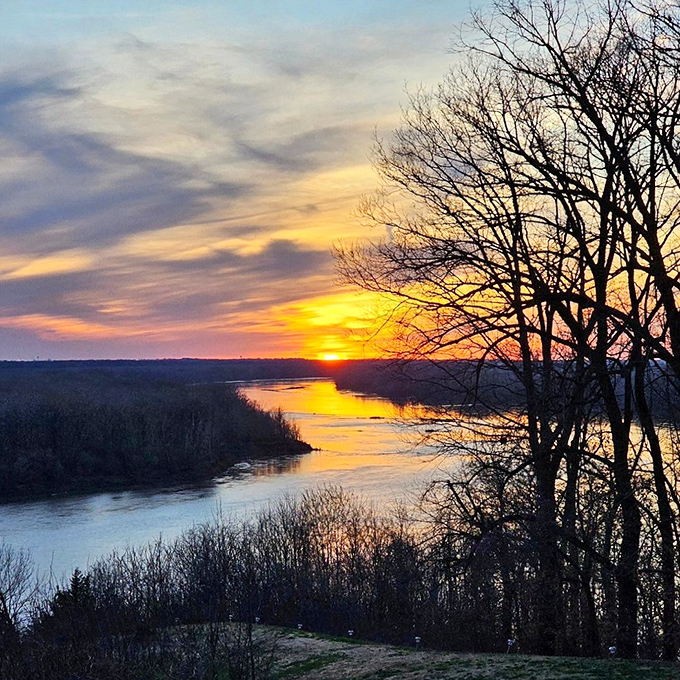 Rocheport's historic train depot welcomes Katy Trail cyclists and curious wanderers alike. This tiny village packs more charm per capita than anywhere in Missouri.