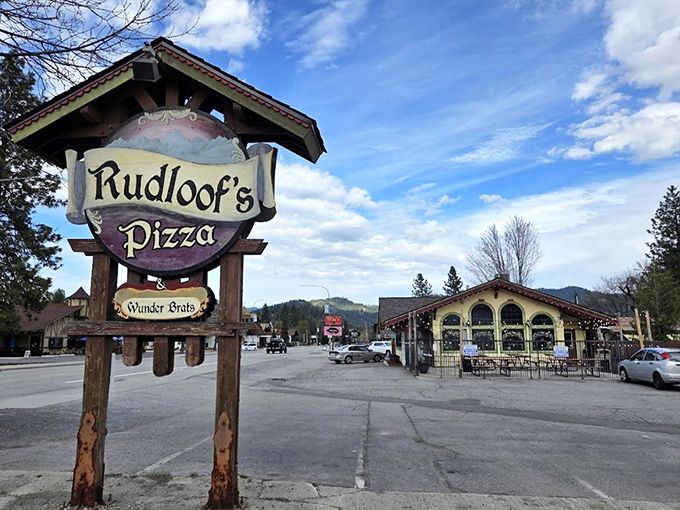 Rudloof's rustic Alpine charm stands out even in Leavenworth, where Bavarian-themed buildings are the norm.