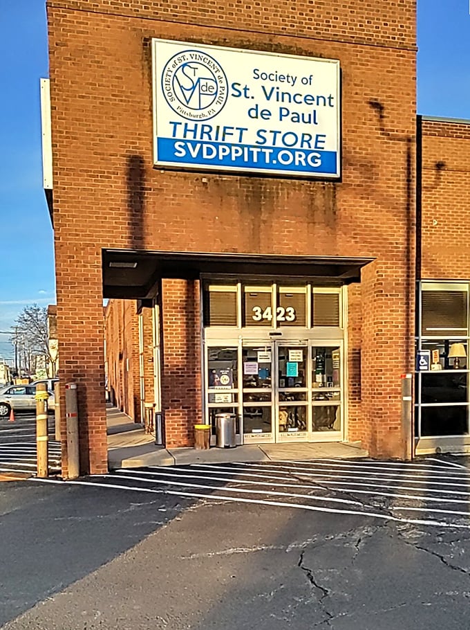 St. Vincent de Paul's brick fa&ccedil;ade stands as a monument to second chances&mdash;for both items and budgets.