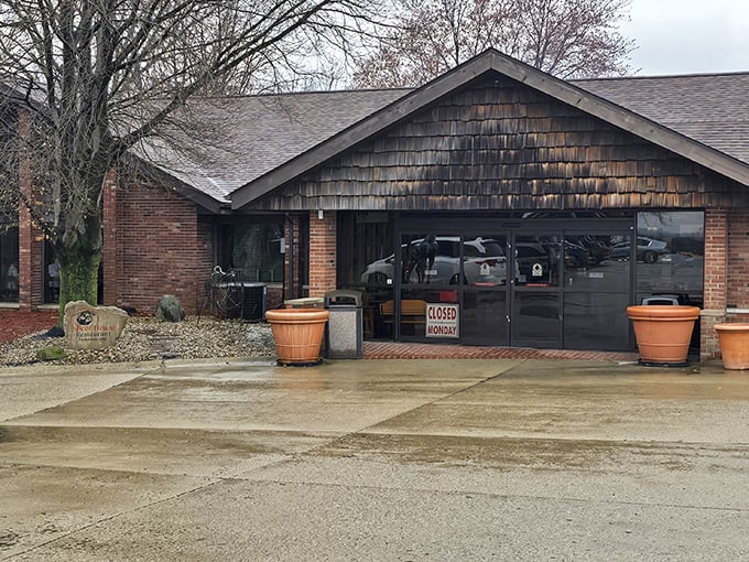 The Beef House's unassuming exterior hides a temple of tenderloin that would make even vegetarians reconsider their life choices.