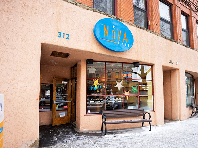 Those colorful stars in the window aren't just decoration &ndash; they're a preview of the stellar breakfast experience waiting inside.