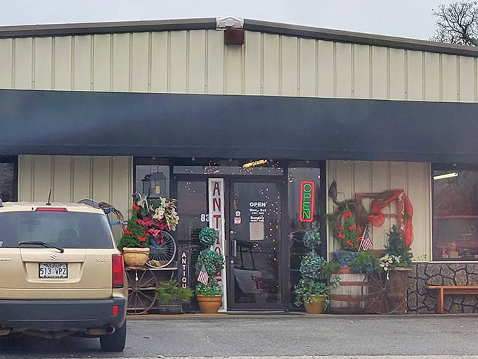 Step inside this unassuming building and prepare for a treasure hunt of epic proportions.