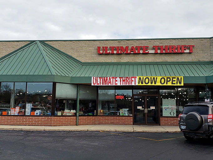 Ultimate Thrift's storefront promises exactly what it delivers&mdash;the ultimate secondhand shopping experience in Greenfield.