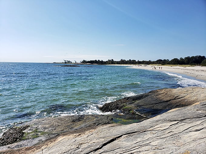 The kind of beach day that makes you forget about your phone and remember what relaxation actually feels like.