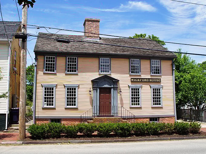 Wickford's historic buildings stand as proud today as they did centuries ago. Time seems to move a little slower in this perfectly preserved village.