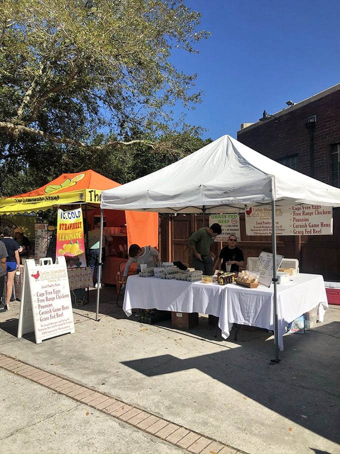 Winter Park's market creates a perfect Florida moment: shady oak trees, blue skies, and enough farm-fresh finds to make your refrigerator jealous.