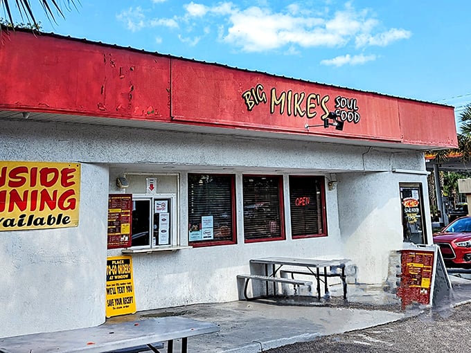 Simple storefront, extraordinary flavors - sometimes the best restaurants whisper instead of shouting their greatness.