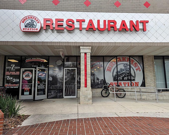 Breakfast Station: The railroad theme isn't subtle, but neither are the portions at this local breakfast depot where hunger meets its match.