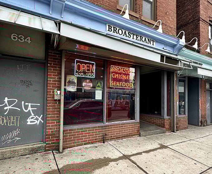 Behind that unassuming storefront, Broasterant's pressure-fried chicken creates the kind of memories taste buds never forget.