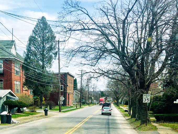 Rolling Pennsylvania countryside surrounds this gem, offering views that change with seasons like nature's own slideshow.