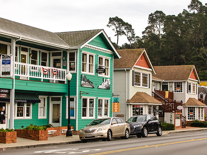 These colorful buildings house treasures from local artisans who actually make things with their own two hands still.