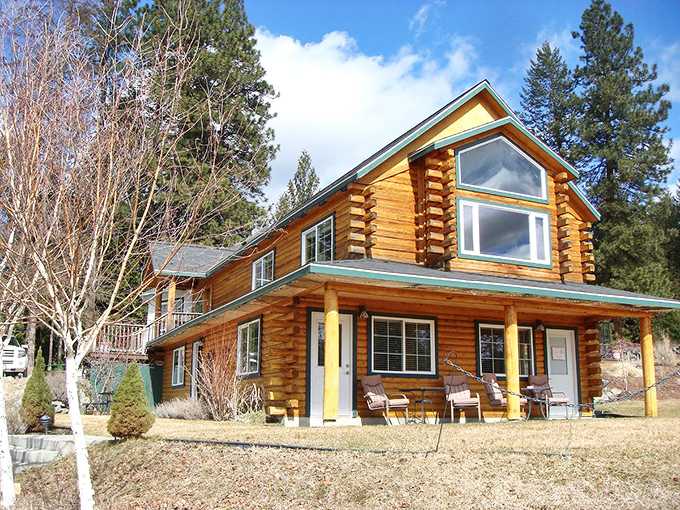 Log cabins in Chewelah offer affordable housing with rustic charm that big-city apartments charge extra for.