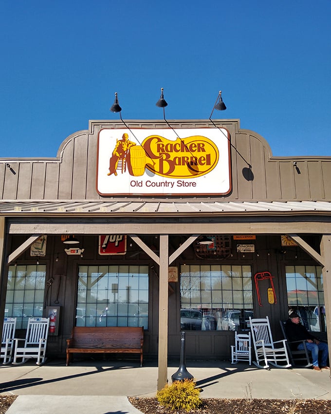 Beneath that familiar sign lies breakfast magic that turns chain restaurant skeptics into true believers.