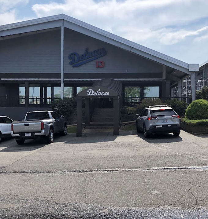 Morning reveals Deluca's modest exterior&mdash;pizza's version of Clark Kent hiding superhero flavors behind an unassuming facade.