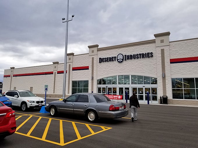 Smart shoppers know that parking lot full of cars means one thing: serious deals are happening inside right now.