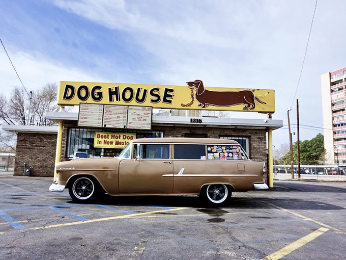 "Best Hot Dogs in New Mexico" isn't just a claim&mdash;it's a tradition. Classic cars and classic chili dogs belong together.