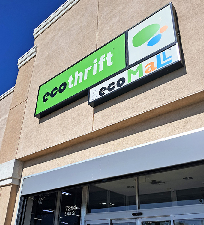 Where eco-conscious shopping meets wallet-friendly prices under the bright California sky.