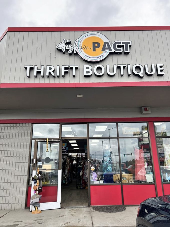 Step into FashionPACT where secondhand shopping gets the upscale treatment it deserves.