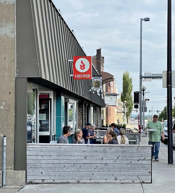 Sometimes the best pizza comes from places that look like they could double as coffee shops. 