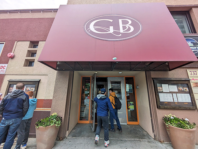 Simple exterior, extraordinary flavors within. This doorway leads to wood-fired seafood paradise!