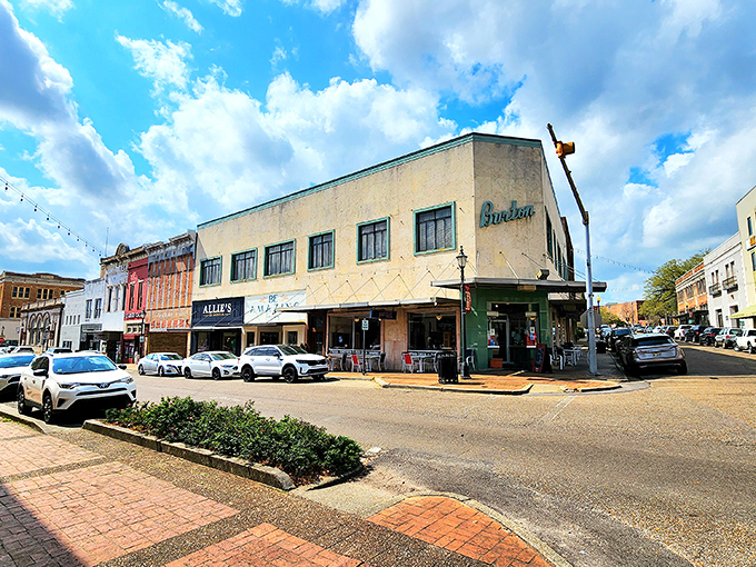 Laurel's charming storefronts and wide streets make every errand feel like a pleasant social outing rather than a chore.