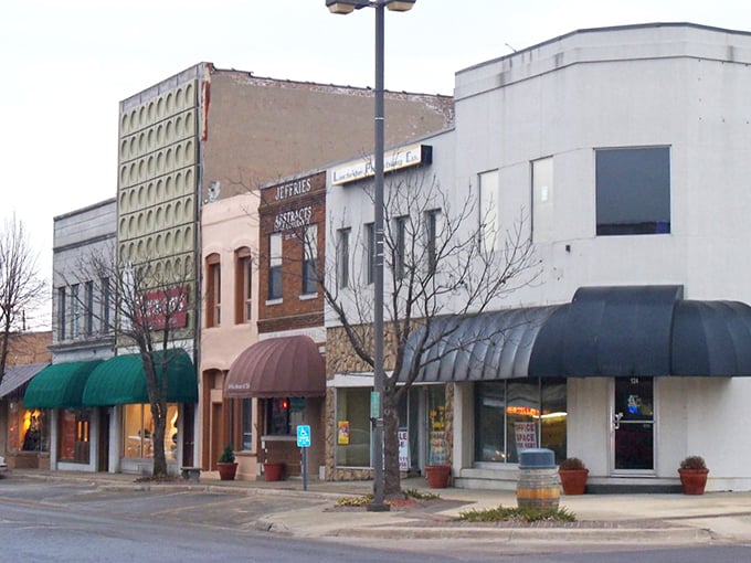 Historic buildings line Lebanon's streets, housing local businesses where prices haven't caught the inflation fever.