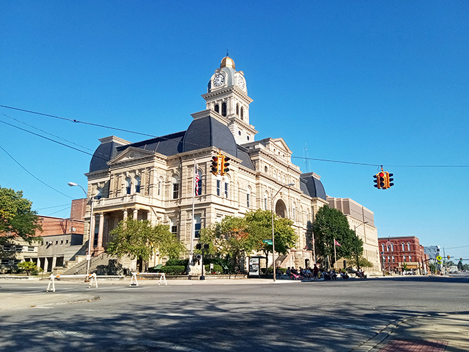 Downtown Lima's architectural character provides a charming backdrop for budget-conscious retirees seeking community connection.