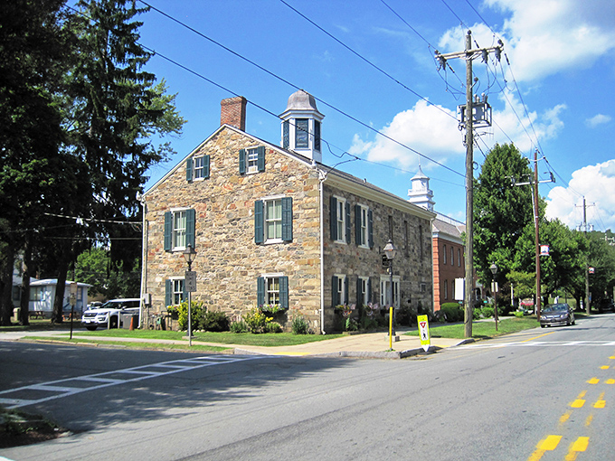 Milford's stone architecture is a Pennsylvania history lesson. That old courthouse is waiting for your local visit!