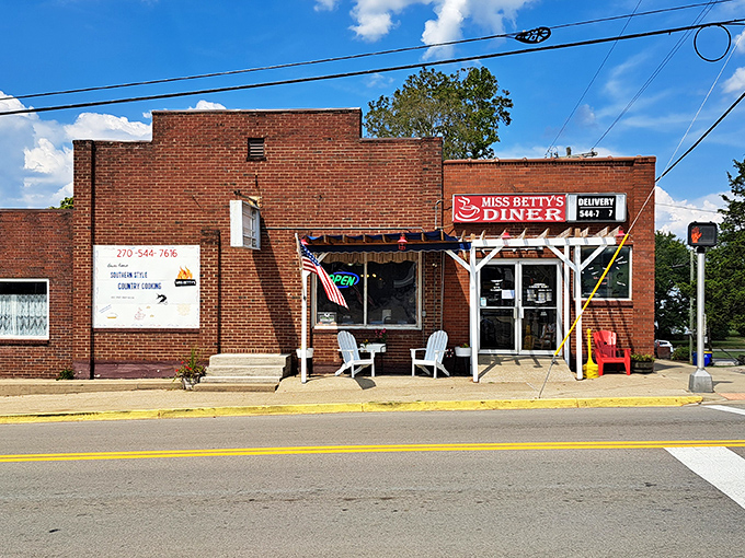 The "OPEN" sign at Miss Betty's might be the most welcome sight in Park City. Your stomach is already saying "thank you."