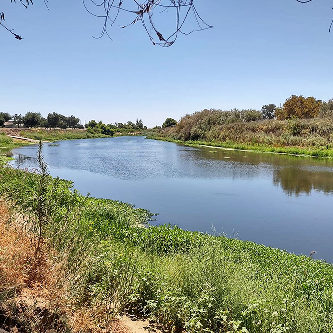The Tuolumne River flows peacefully through town, offering that perfect blend of nature and civilization right in your own backyard.