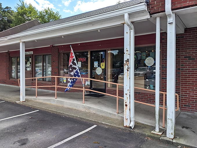 Nick's Pizza: Strip mall on the outside, pizza paradise on the inside. Some of life's greatest treasures come in the most unassuming packages.