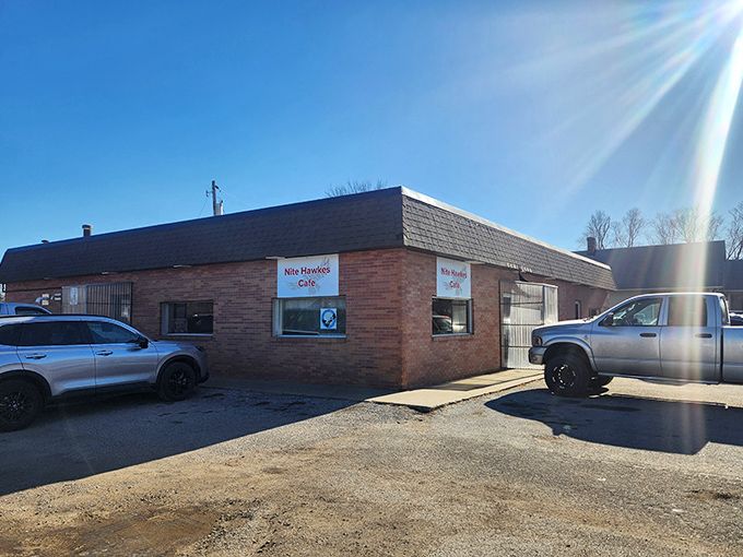 Morning sunshine illuminates this breakfast institution where regulars have been starting their day for decades.