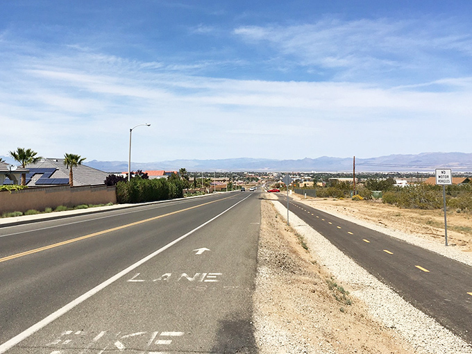 The Calico Cow sign hints at small-town treasures in Ridgecrest. Where the desert serves up both solitude and community.