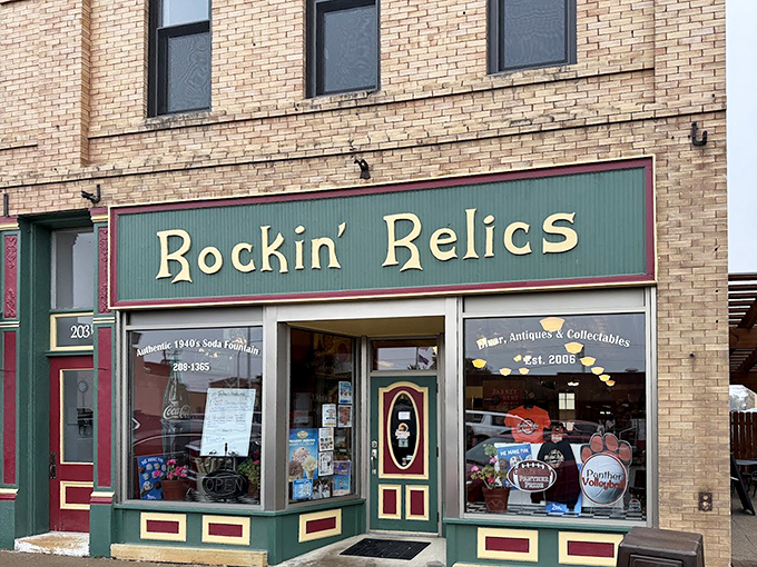 Step inside this nostalgic haven where classic memorabilia meets classic comfort food in perfect harmony.