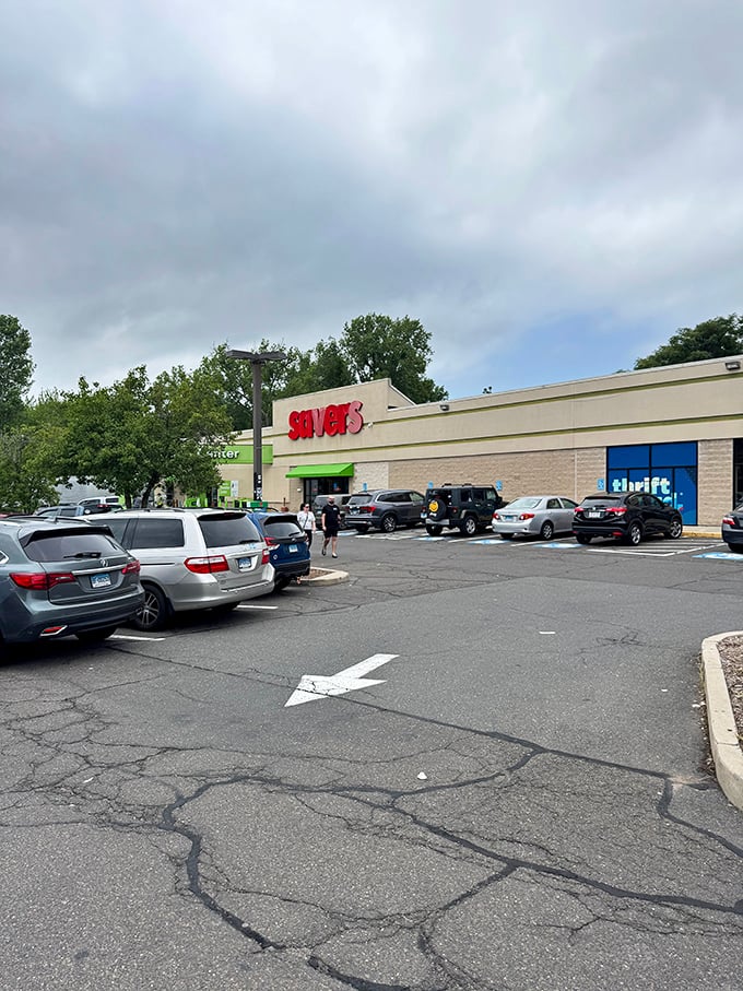 The busy parking lot tells the real story - locals know this Newington spot delivers consistent bargain hunting satisfaction.