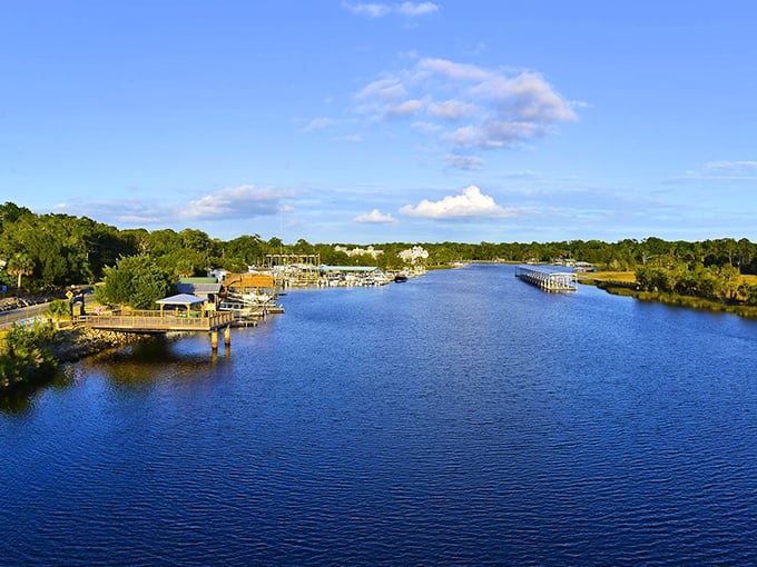 Nature's highway system! Steinhatchee's waterways connect residents to adventure, relaxation, and the day's fresh catch.