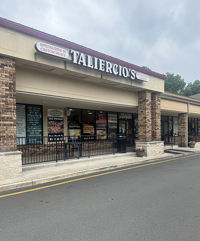 No frills, just skills – Taliercio's understated exterior keeps the focus where it belongs: on those legendary sandwiches.
