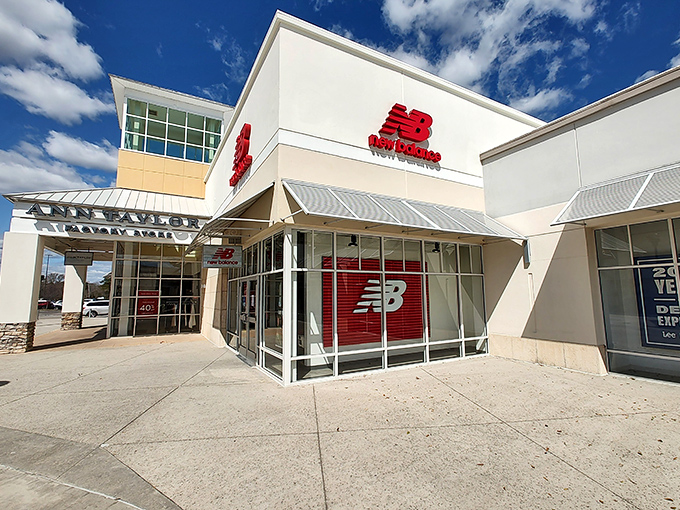 The New Balance store at Tanger Outlets Myrtle Beach Hwy 17 feels fresh and welcoming, perfect for a quick and easy shopping stop.