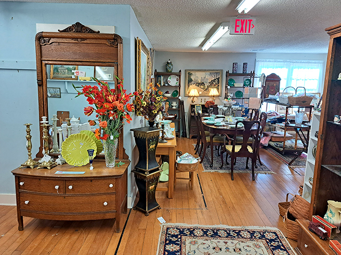 Gleaming wood floors and carefully arranged treasures await. This isn't grandma's attic&mdash;it's grandma's attic after a professional organizer visited!