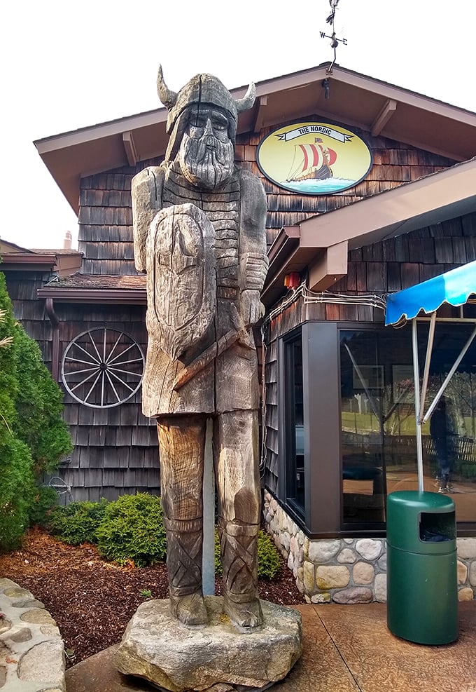 That wooden Viking guardian has seen generations of Rhode Islanders arrive hungry and leave happy.