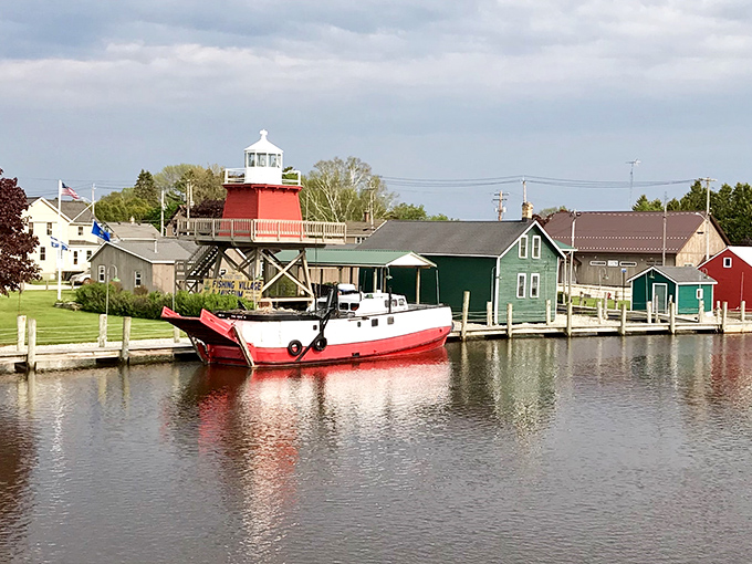 This little red lighthouse has been telling Two Rivers' maritime stories since before Instagram made lighthouses cool again.