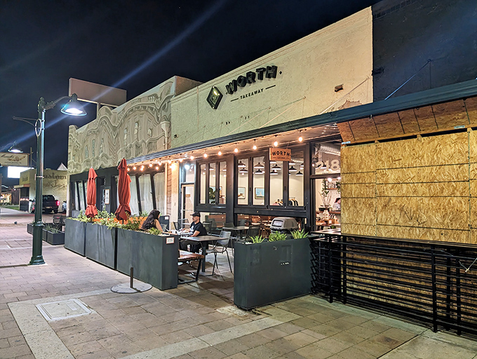 The minimalist exterior of Worth Takeaway hides a sandwich revolution happening inside. Don't judge this book by its cover!