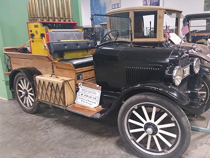This 1922 Overland pickup didn't just haul goods&mdash;it hauled dreams. Complete with what might be history's first mobile sound system!