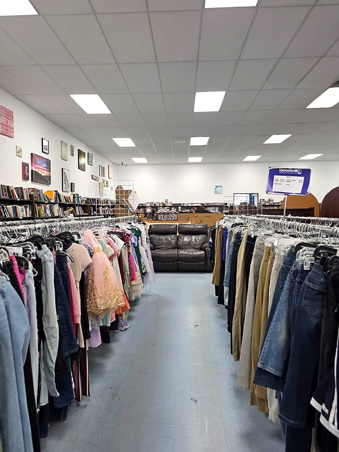 The shoe section alone could outfit a small army. Those boots weren't made for walking away from&mdash;they're waiting for their second chapter.
