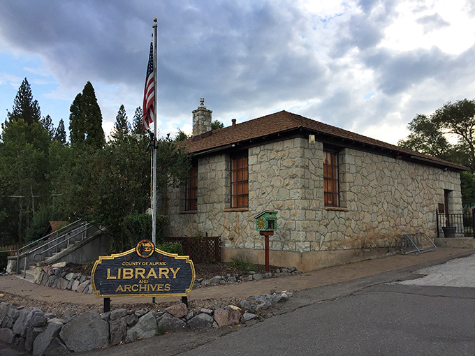 The Alpine County Library, where your library card might be the most valuable piece of plastic in your wallet.