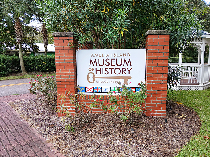 The Amelia Island Museum of History proudly displays its "Eight Flags" heritage&mdash;like a historical passport with more stamps than your well-traveled aunt.