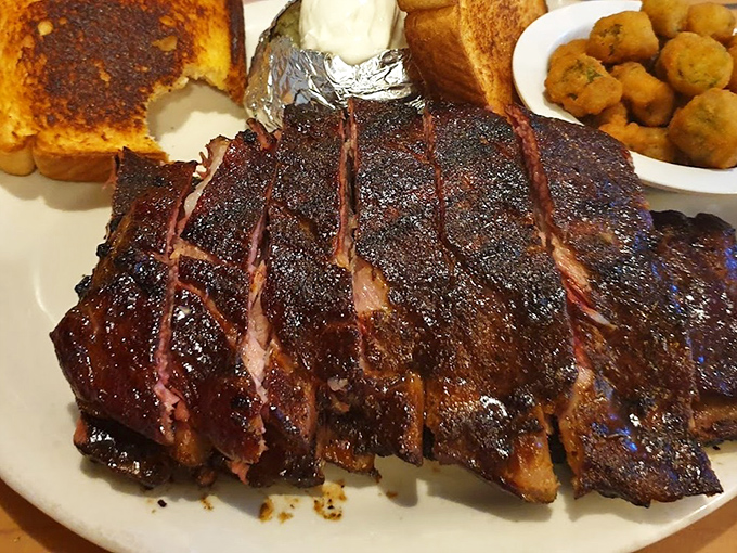 These ribs don't just fall off the bone&mdash;they practically leap into your mouth. That bark is the result of patience, not shortcuts.