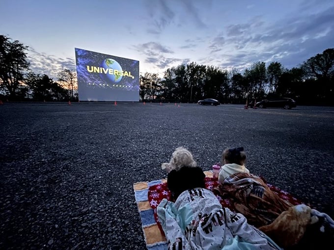 Blankets, snacks, and a front-row seat to the Universal logo &ndash; this is outdoor cinema done absolutely right.